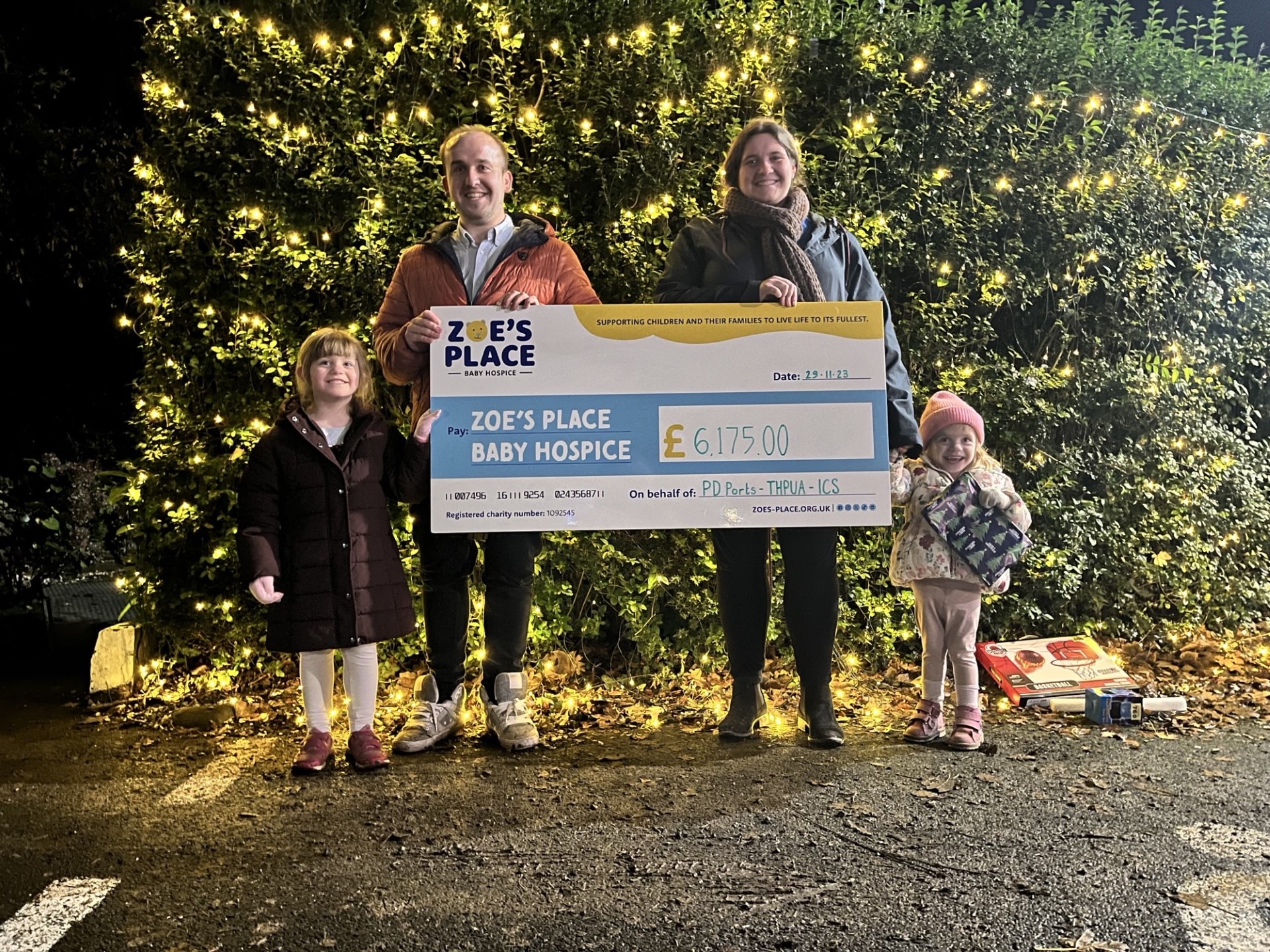 Big Give Donation helps us reach our £45,000 target - Zoe's Place