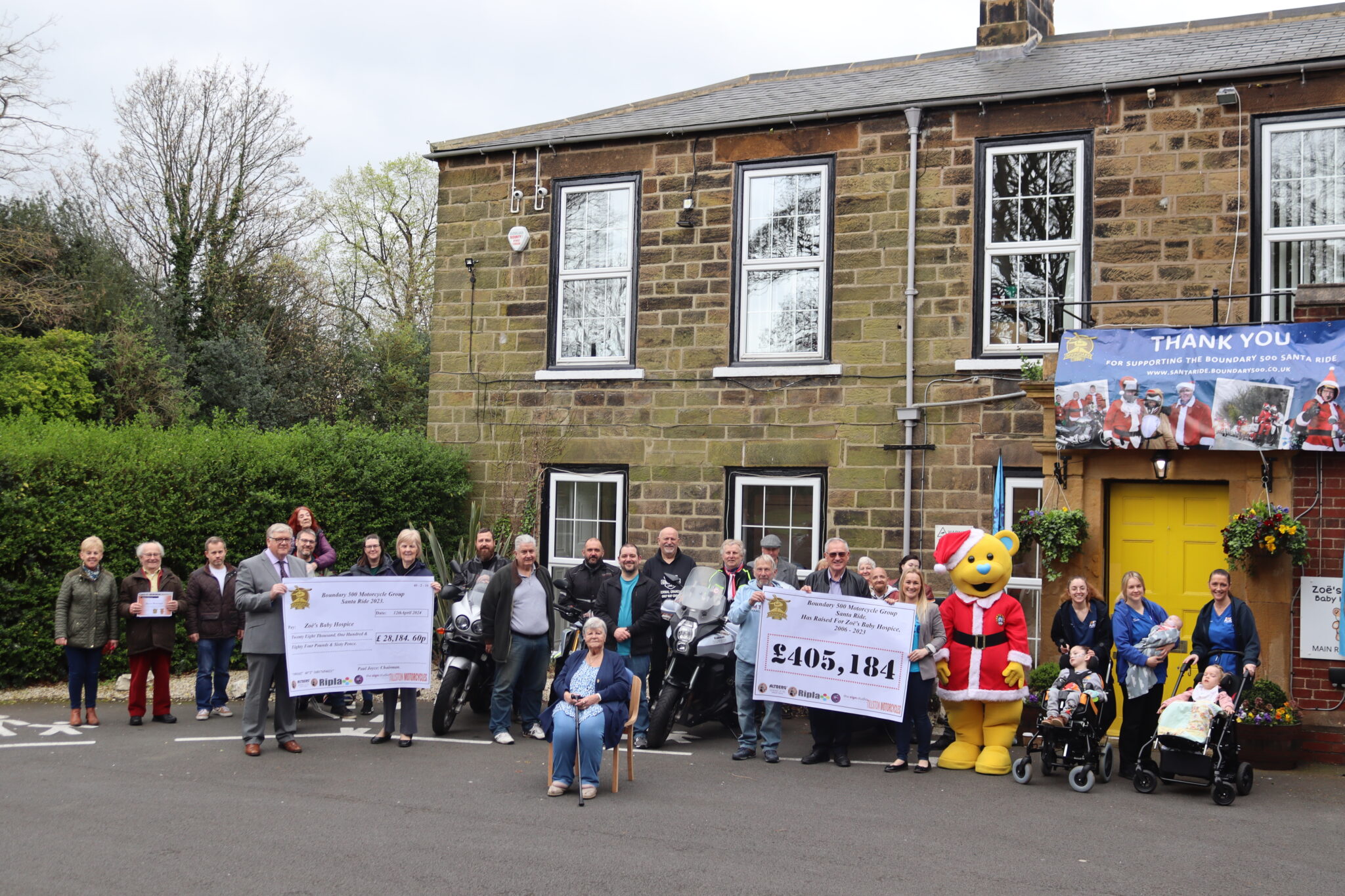 2023 Santa Ride earns £28,184 For Zoe’s Place! - Zoe's Place