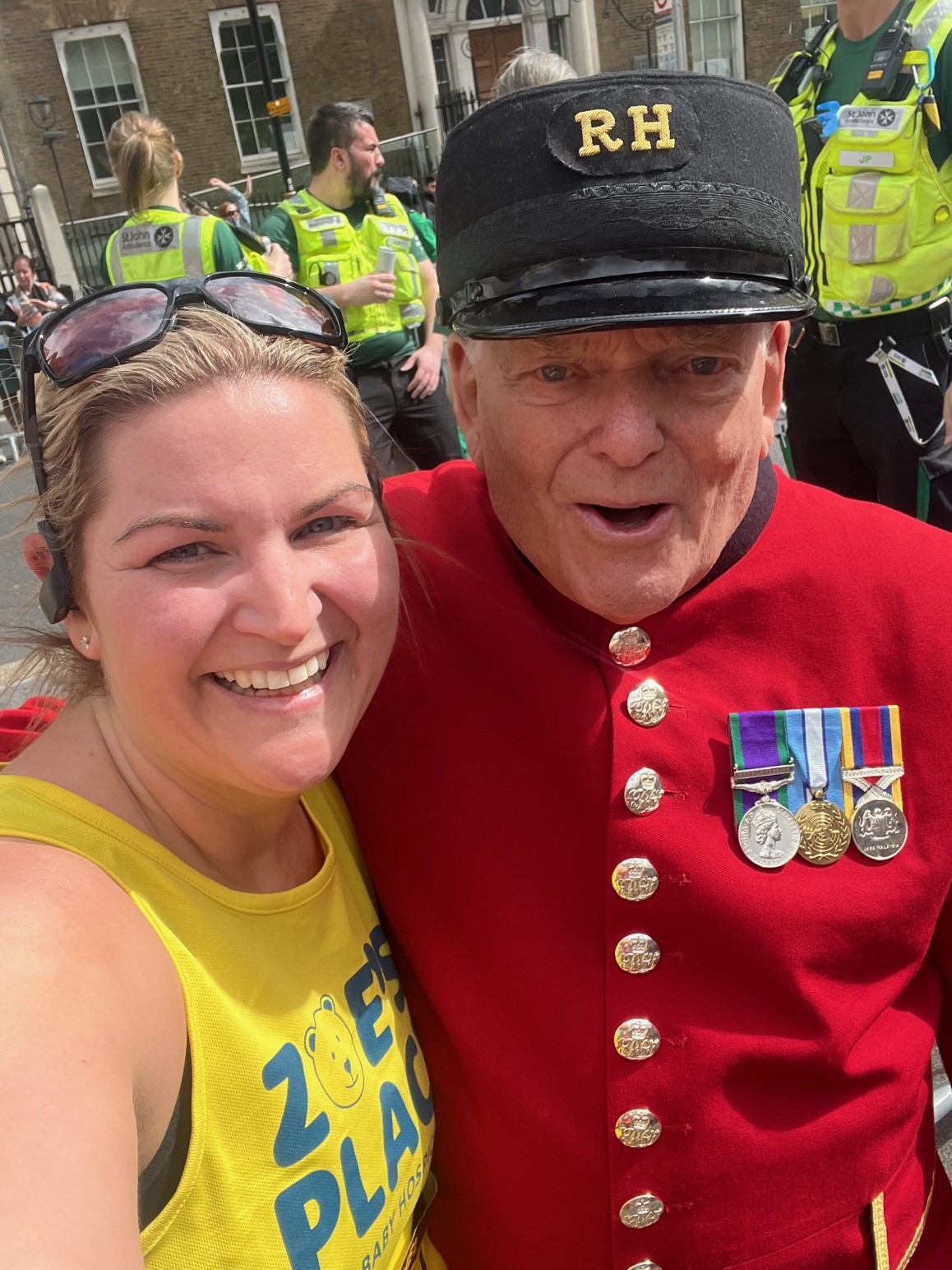 Tackling the London Landmarks Half Marathon - Rachel's story - Zoe's Place