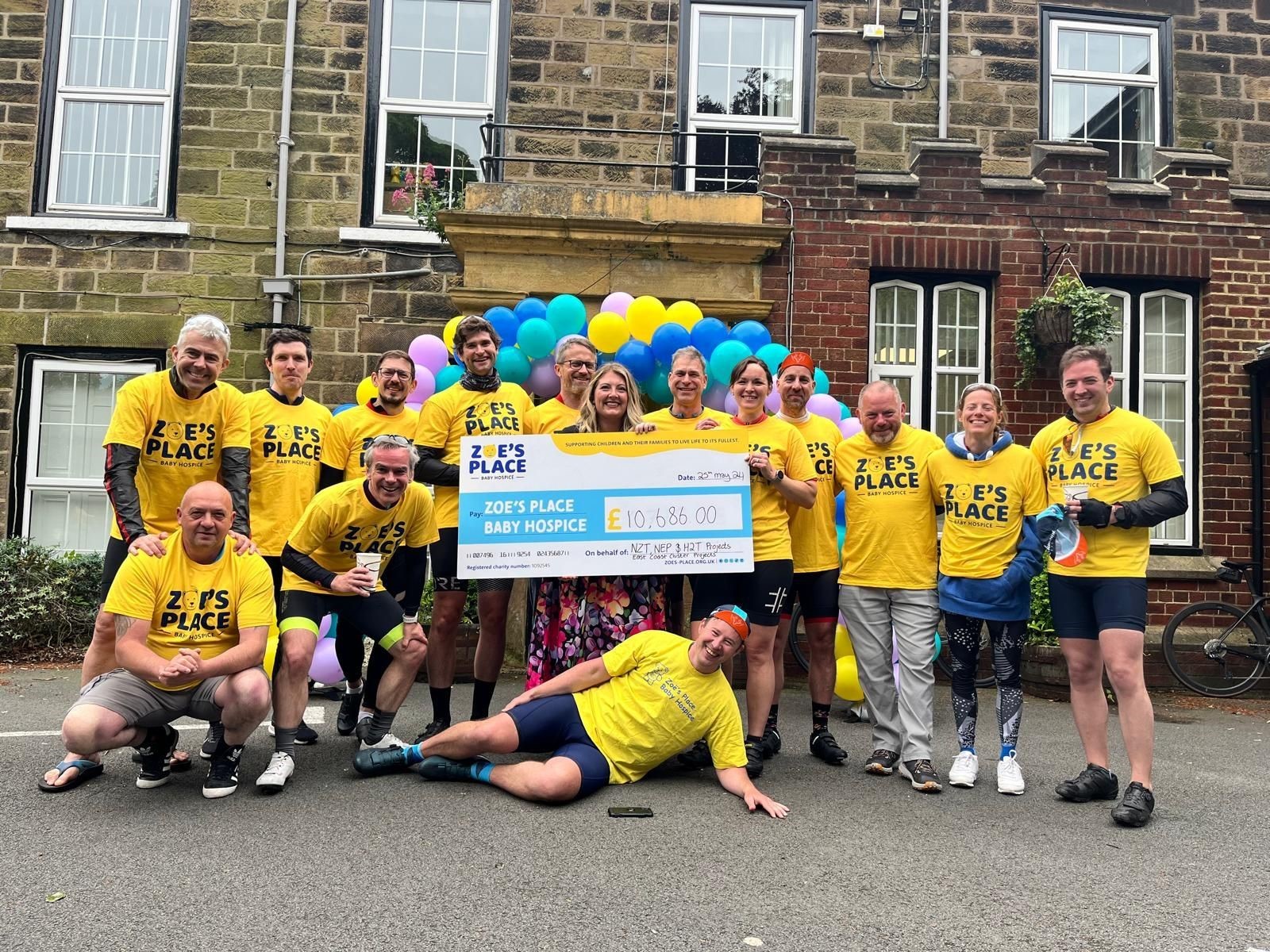 One Team Charity Cycle for Zoe's Place - Zoe's Place